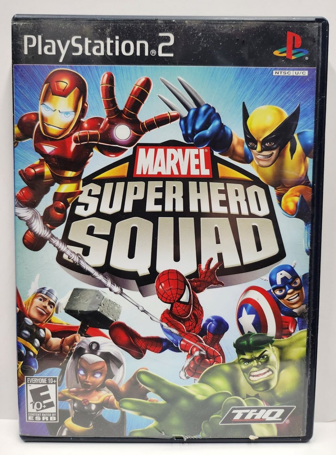 Marvel Super Hero Squad (PlayStation 2, 2009) Authentic Complete PS2