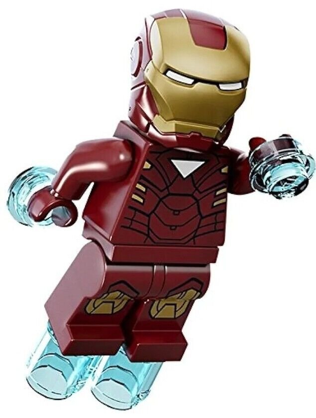 Lego Ironman Triangle Chest Minifigure Lego Ironman Triangle Chest Minifigure