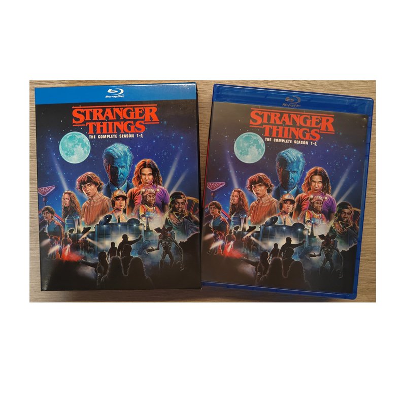 Stranger Things: The Complete Series Seasons 1-4 (Blu-Ray, 9 Disc Box Set)