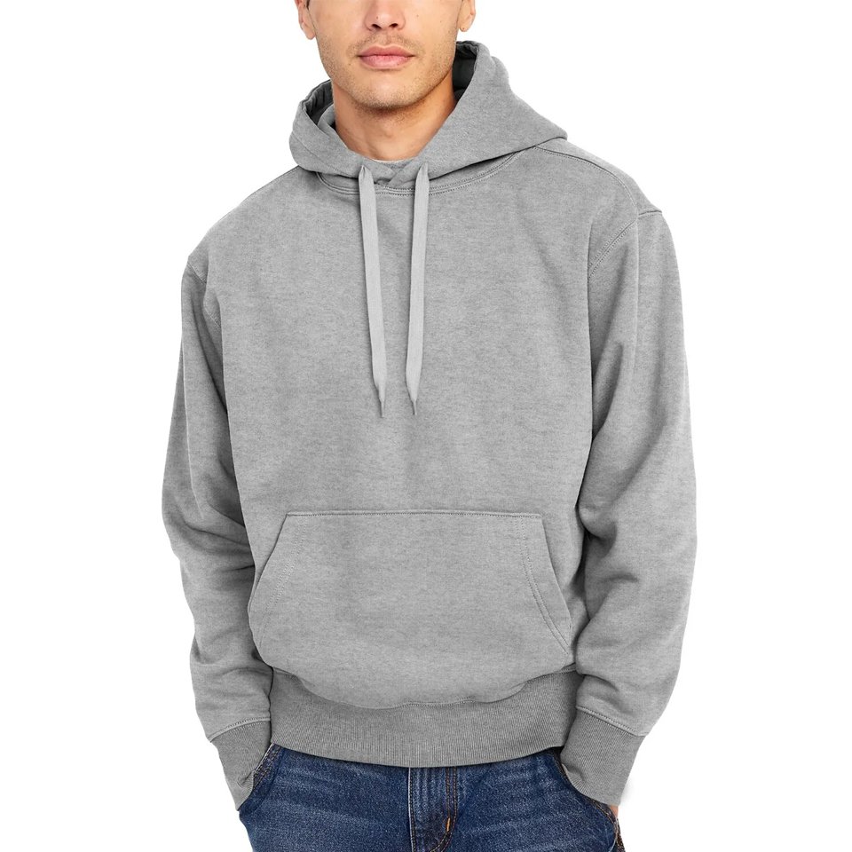 Mens Ultimate Heavyweight Hoodie Sweatshirt Fleece Essentials Pullover ...