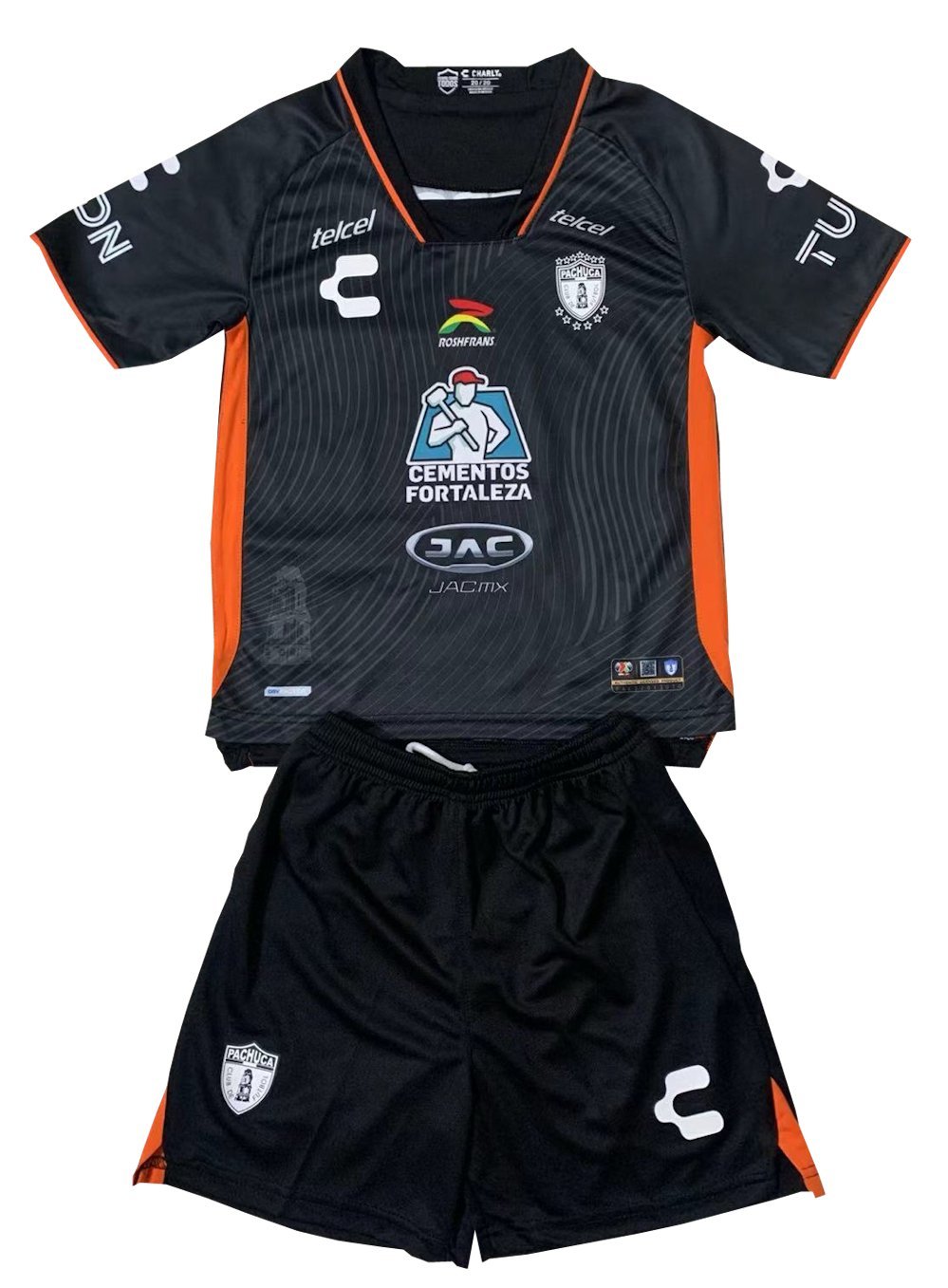 2025 Kids Pachuca Away Shirt Jersey Kit 23-24 Youth Soccer Football