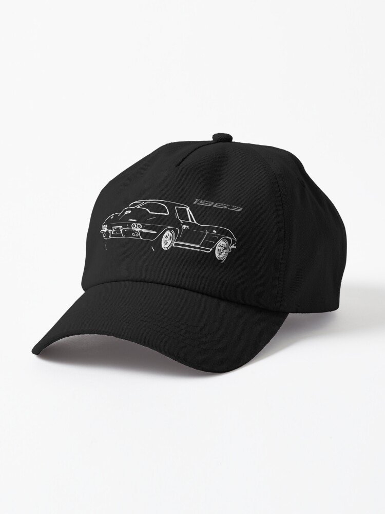 1963 Corvette Split Window Coupe Collector Car Cap