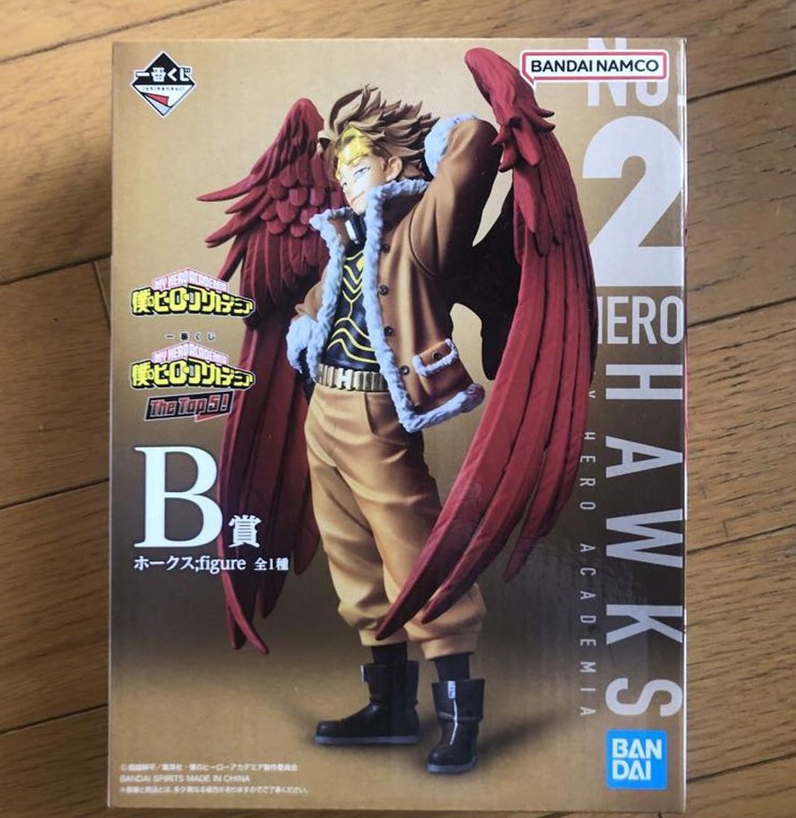 Hawks Figure Authentic Japan Ichibansho MHA The Top 5 B Prize