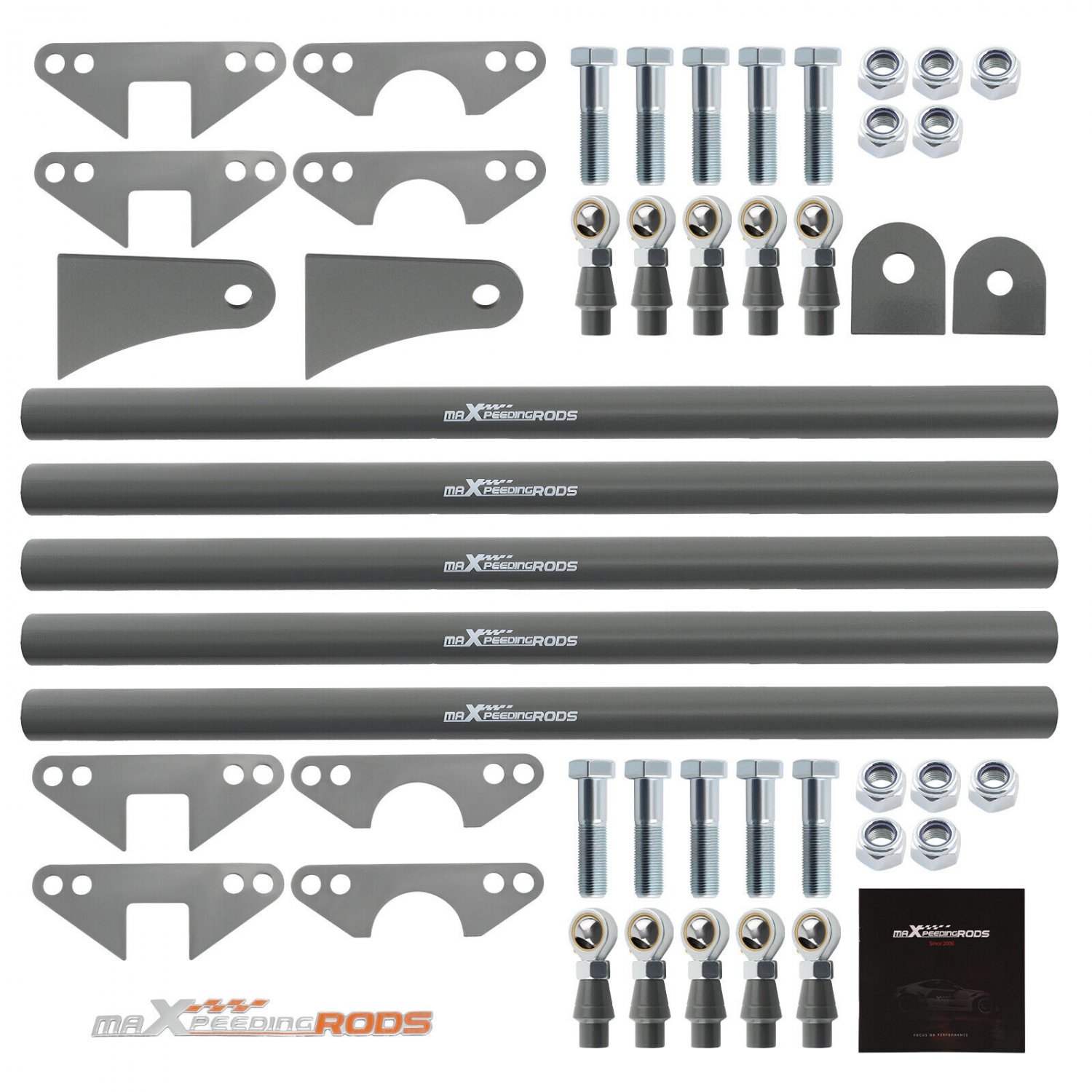 Weld On Parallel 4 Link Suspension Kit Rat Truck 5 Bars Rear New