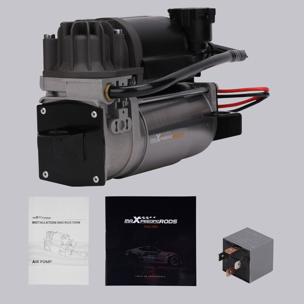 Air Suspension Compressor Pump w/ Relay for Mercedes W220 W211 E320 ...