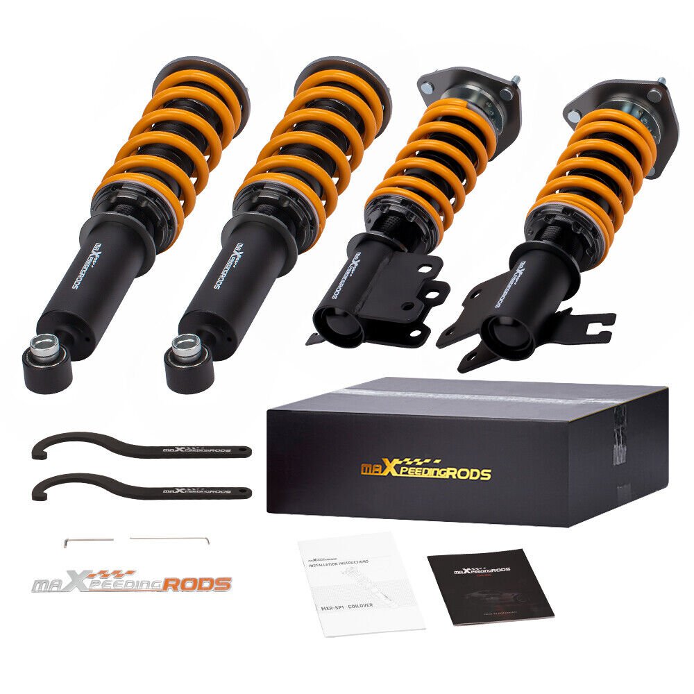 24-Step Damper Coilover Kit For Nissan S13 180SX 240SX 240SX Lowering ...