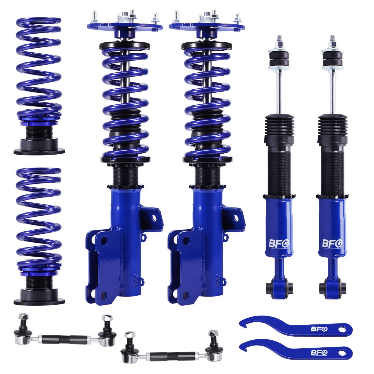 Full Coilovers Suspension Shocks Kit For Ford Mustang 2005-2014 Coupe 2 ...