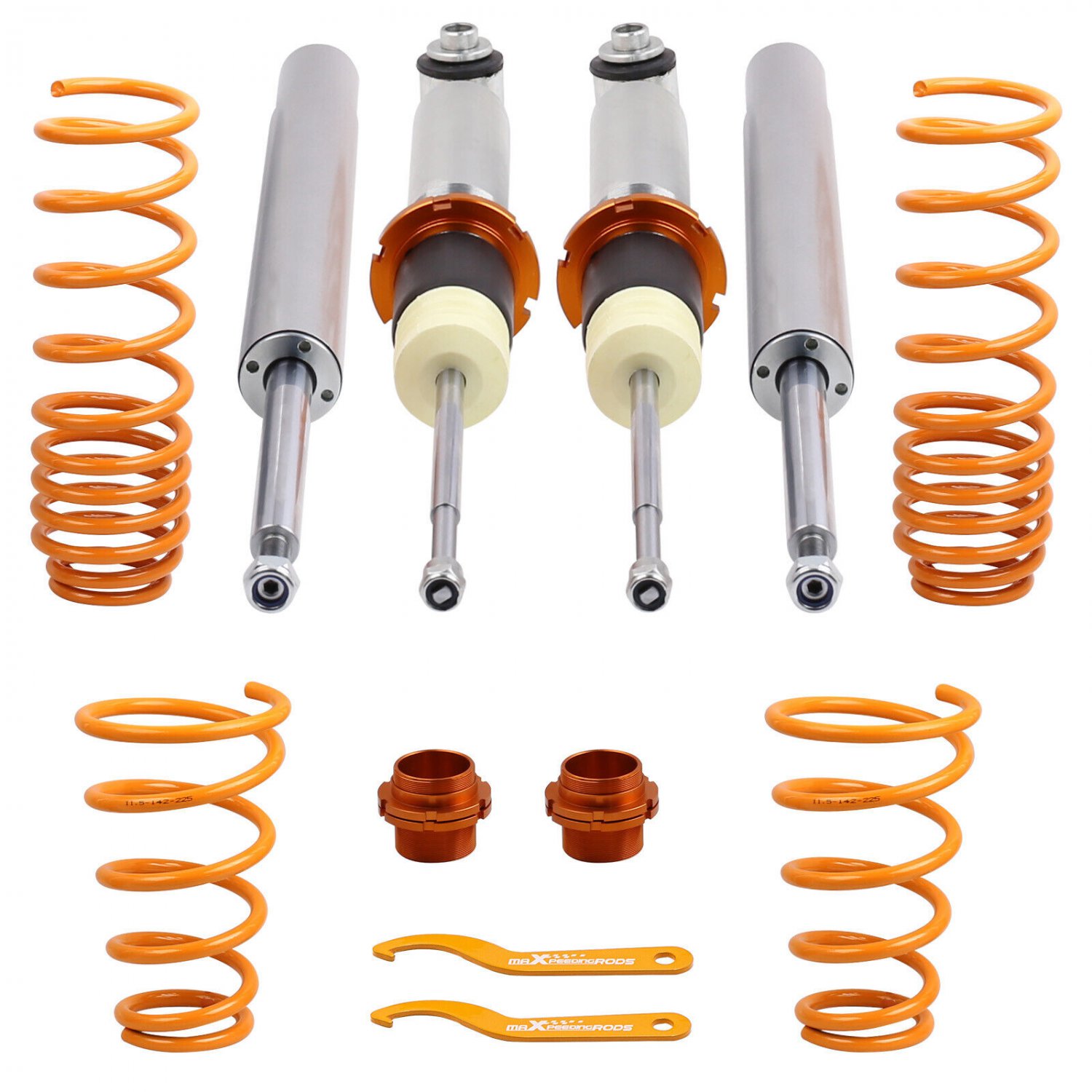 Suspension Coilover For BMW E34 Sedan 530i 535i 540i 525i Shock+Spring Kit