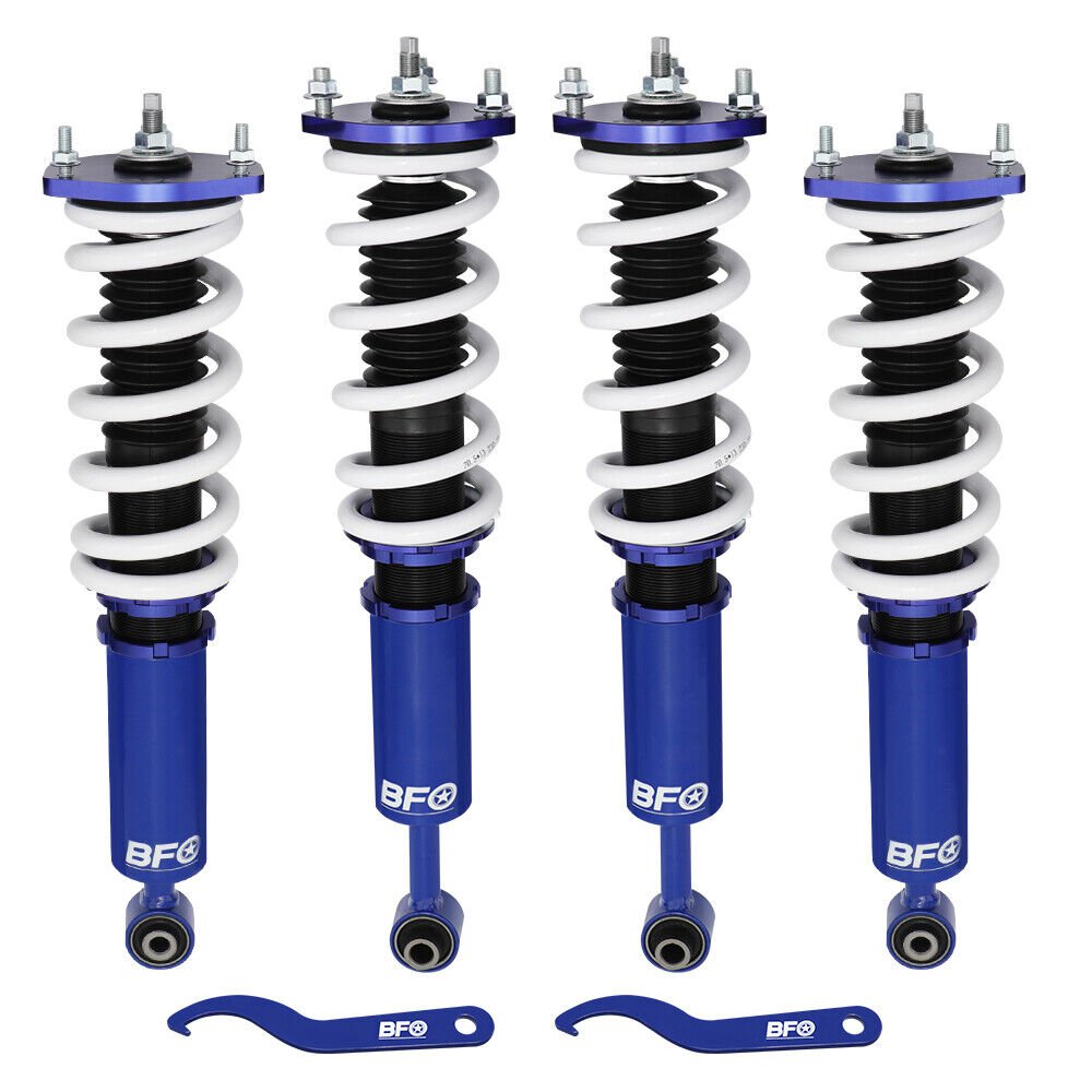 BFO Coilovers Shock + Spring Lowering Kit For Lexus IS300 2001-2005 Adj ...