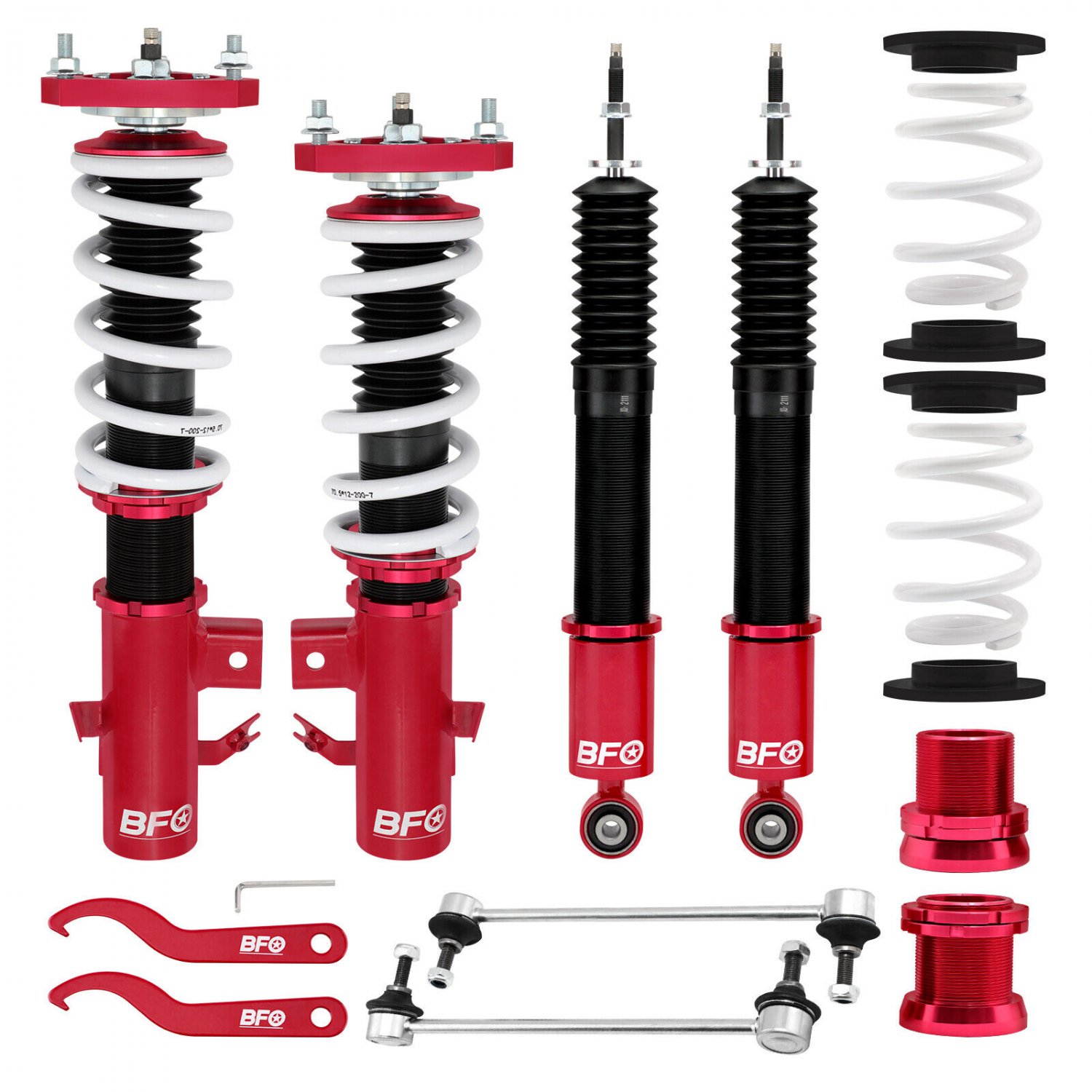 Damper Adjustable Coilovers Suspension Kit For Honda Civic 2012-2015 FG/FB