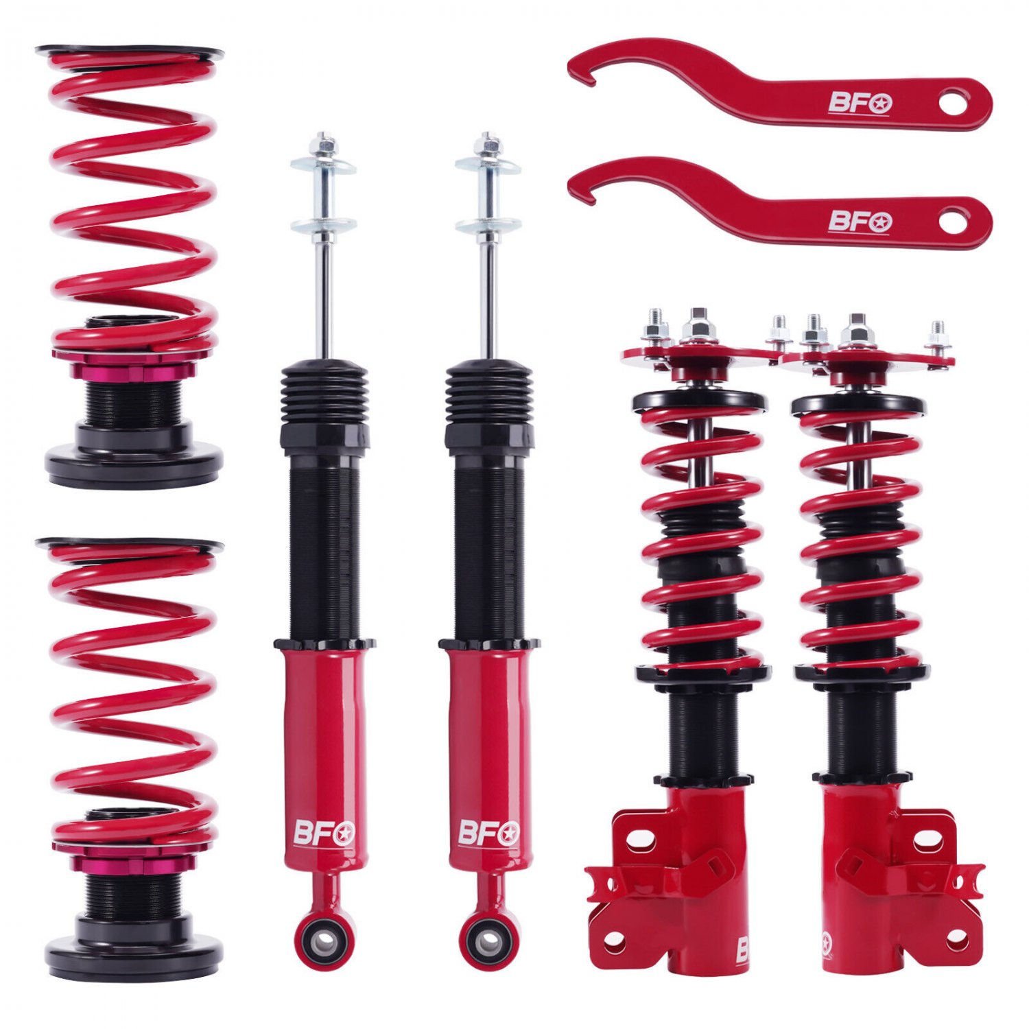 BFO Full Coilovers Lowering Kit For Honda Civic Si 2006-2011 Height ...
