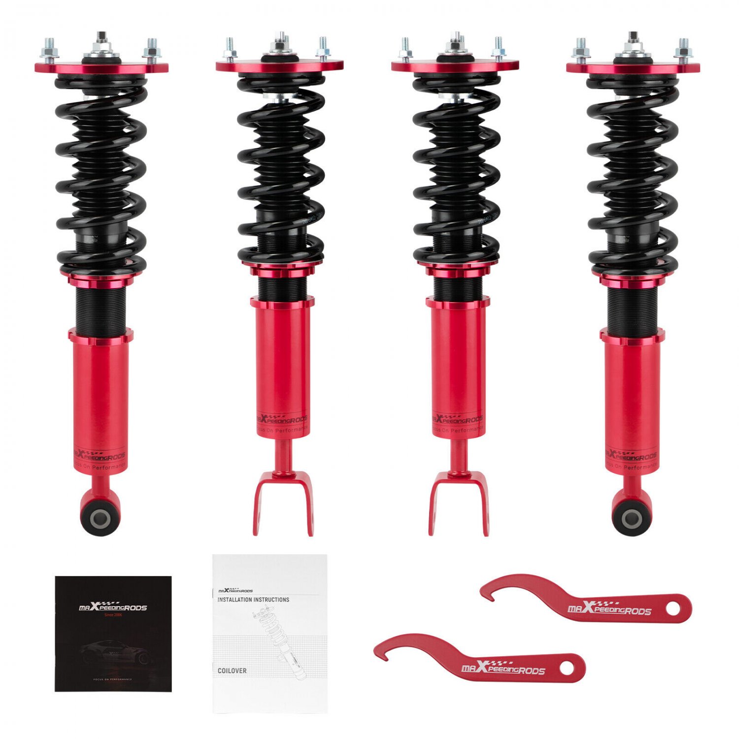 MaXpeedingrods Coilover Struts For Toyota Supra 1993-98 Lexus SC300 ...