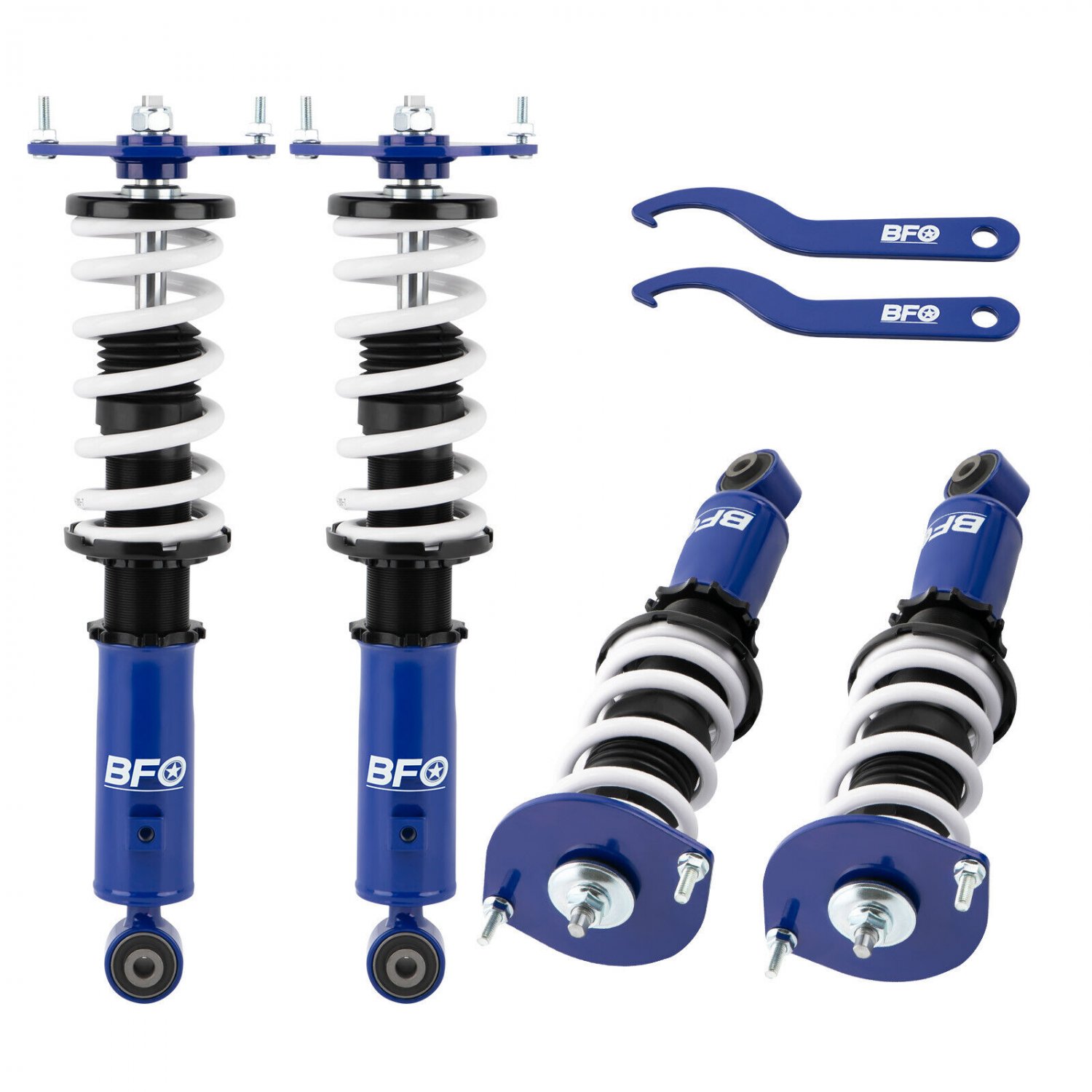 BFO Coilovers for Mazda Miata NA NB 1990-2005 Height Adjustable Shocks ...