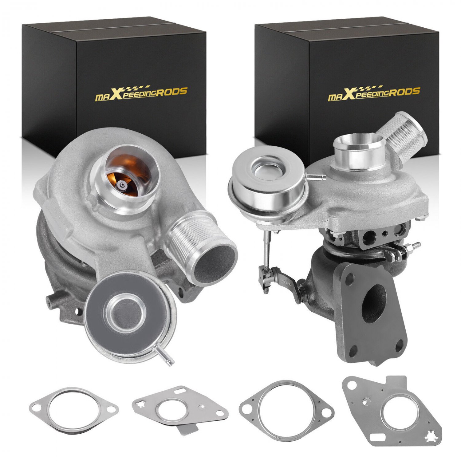 Pair Billet Turbocharger Turbo 15-17 for Ford F150 F-150 2.7L 164Cu. In ...