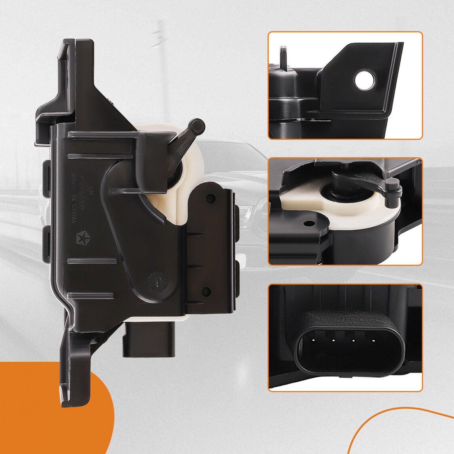 Active Grille Shutter Actuator Motor Metal For Dodge Ram 1500 2013-2018