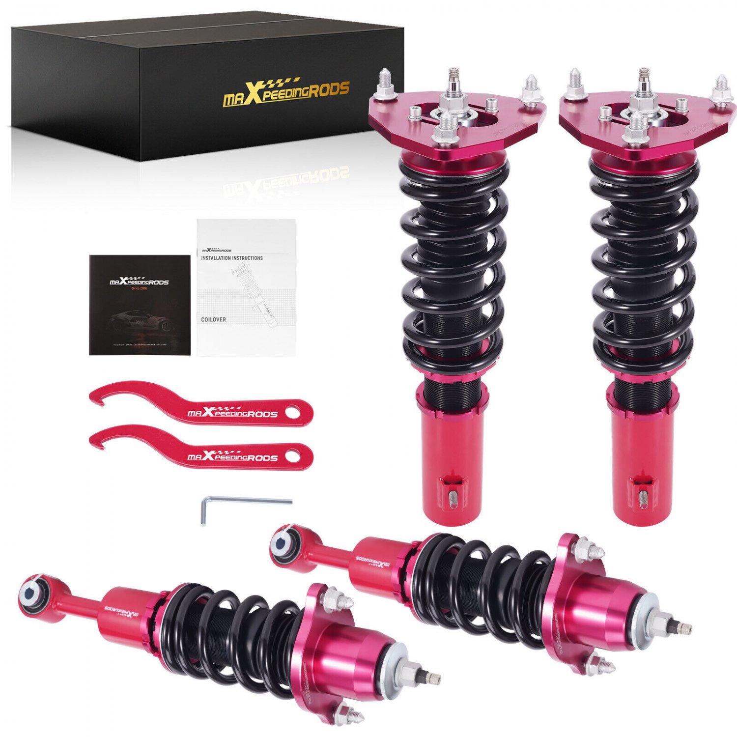 24 Way Damper Coilovers Lowering Kit For Mitsubishi Lancer CS6A 2002-2006