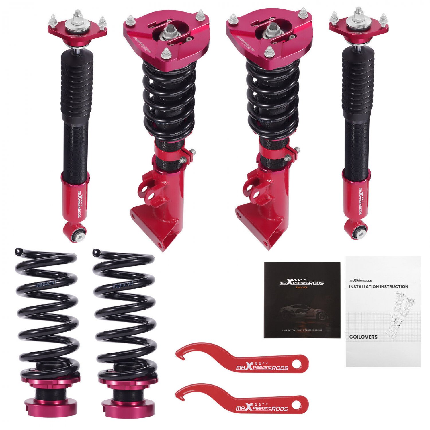 Adjustable Coilover Suspension Lowering Kit For Mercedes W204 C250 C300 ...