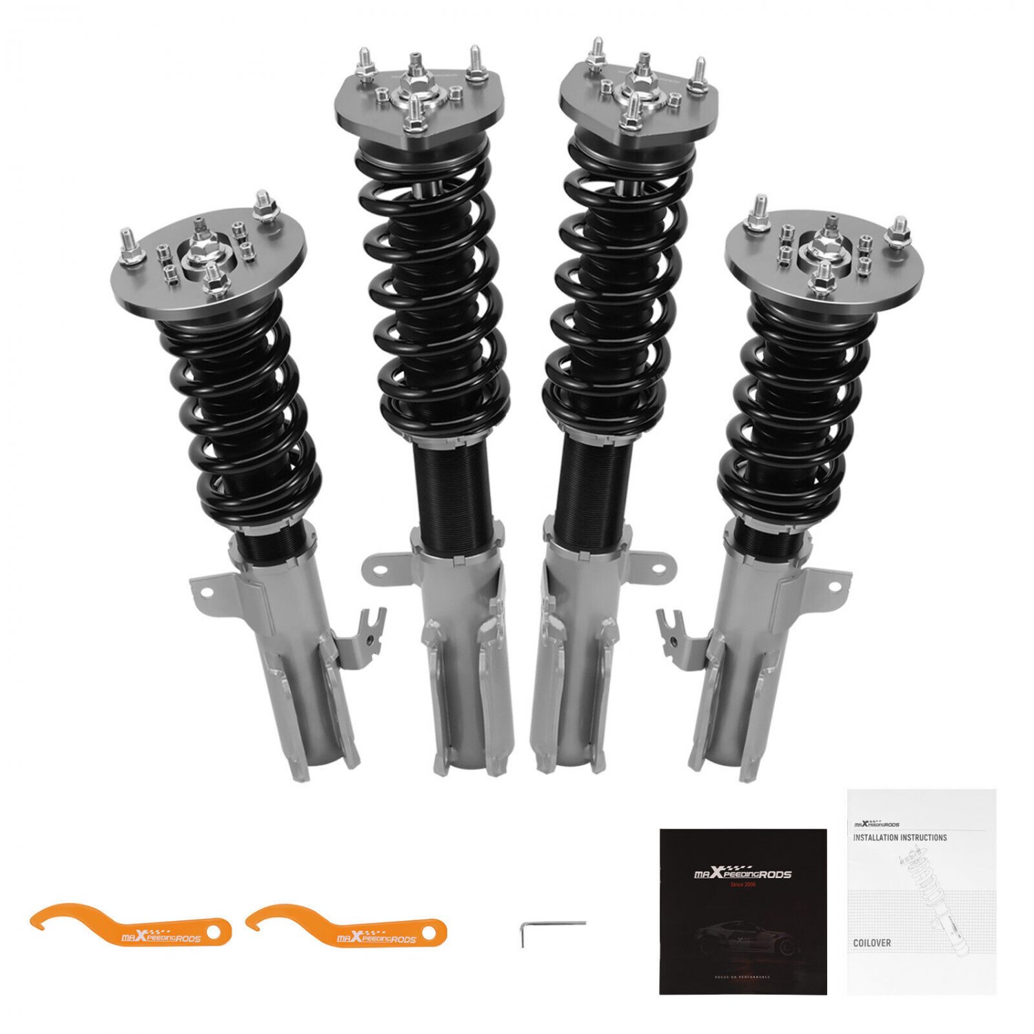 MaXpeedingrods 24 Way Damper Coilovers Lowering Kit for Toyota Camry ...