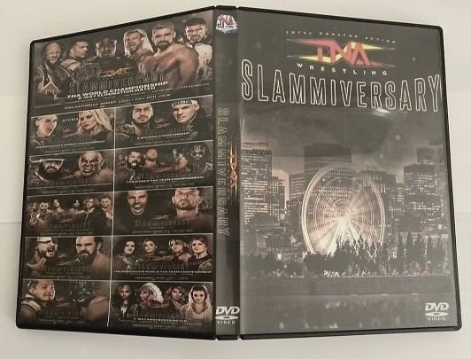 TNA SLAMMIVERSARY 2024 DVD-R w/Case Artwork