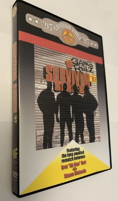 WWF SURVIVOR SERIES 1997 DVD-R w/ Countdown Show