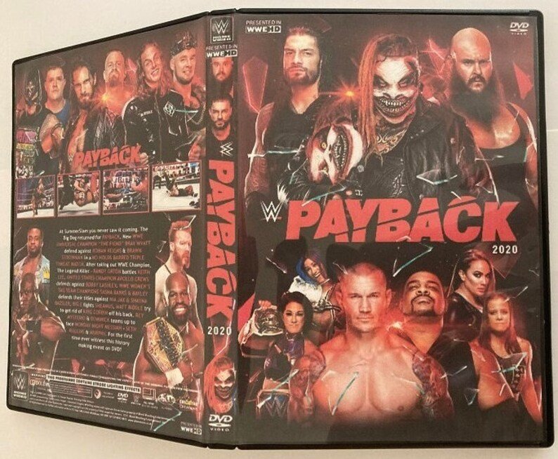 2015-2020 WWE DVDs