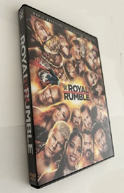 Wwe Royal Rumble 2024 DVD-R w/ Case Artwork