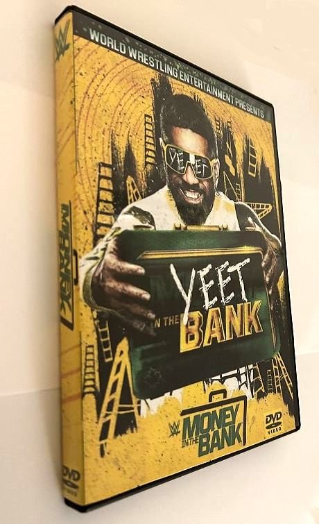 WWE MONEY IN THE BANK 2024 DVD-R w/ Case Artwork