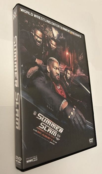 WWE SUMMERSLAM 2024 DVD-R w/ Case Artwork