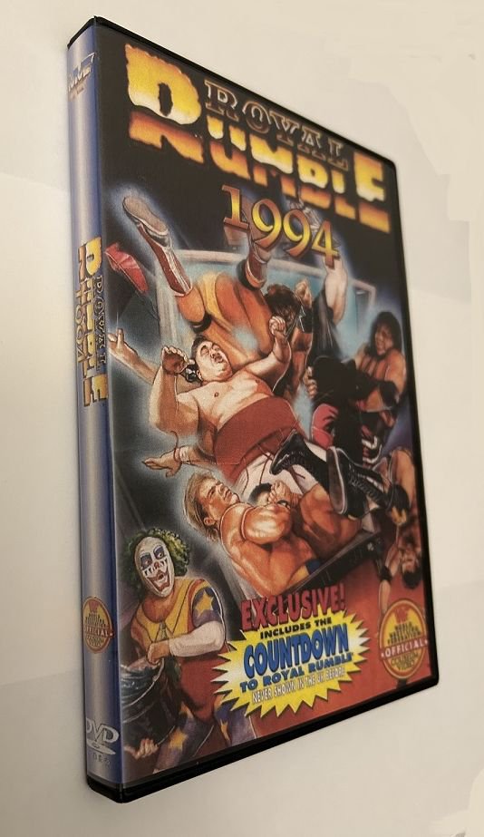 WWF ROYAL RUMBLE 1994 DVD-R w/ Countdown Show