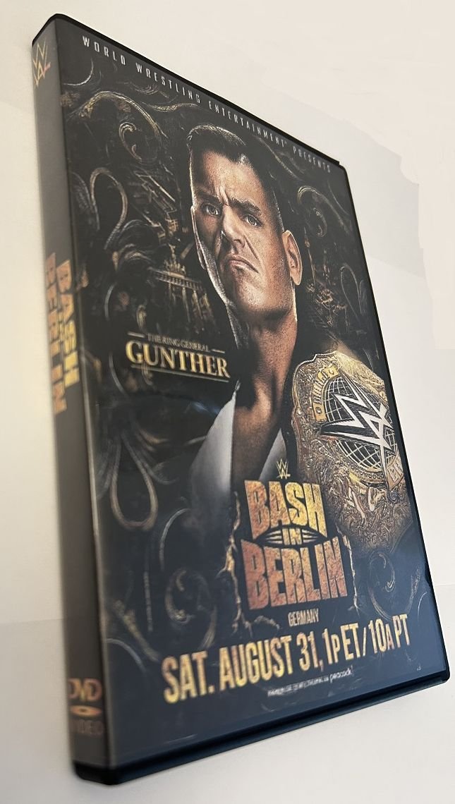 WWE BASH IN BERLIN 2024 DVD-R w/ Case Artwork