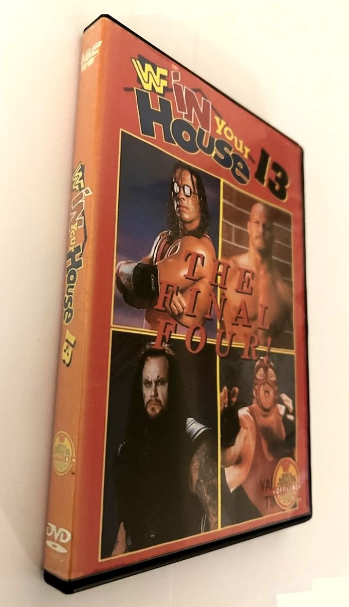WWF IN YOUR HOUSE 13 DVD-R w/ Countdown Show