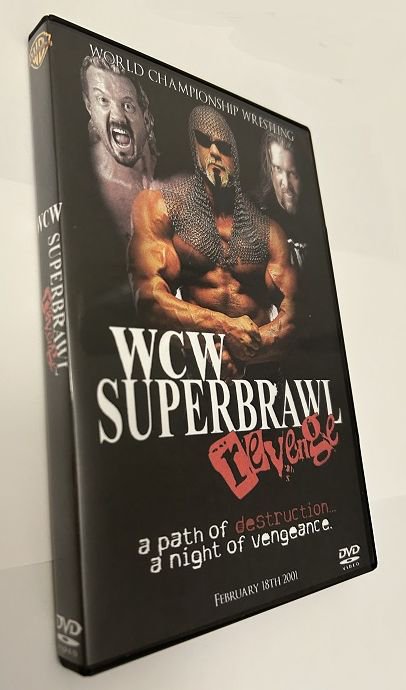 WCW SUPERBRAWL REVENGE 2001 DVD-R w/ Countdown Show