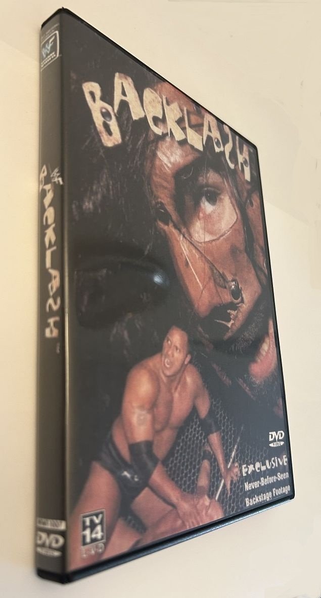 WWF BACKLASH 1999 DVD-R w/ Countdown Show