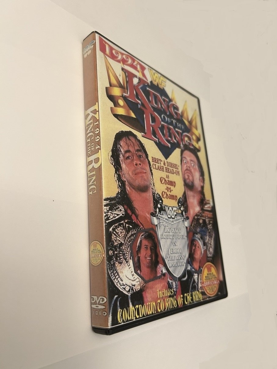 WWF KING OF THE RING 1994 DVD-R w/ Countdown Show