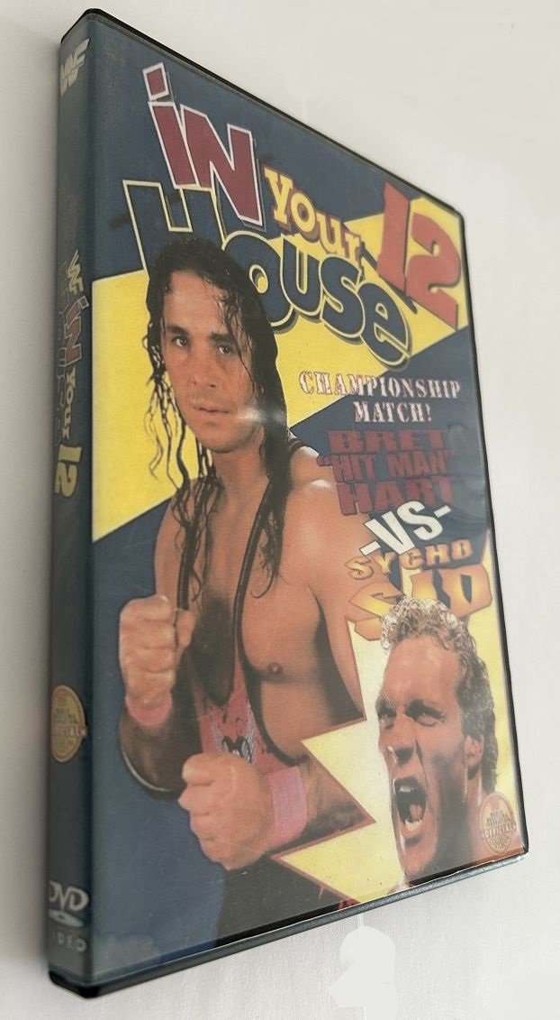 WWF IN YOUR HOUSE 12 DVD-R w/ Countdown Show