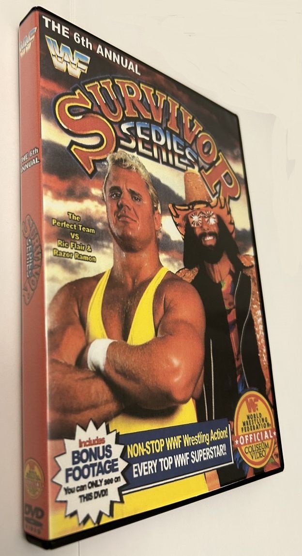 WWF SURVIVOR SERIES 1992 DVD-R w/ Countdown Show