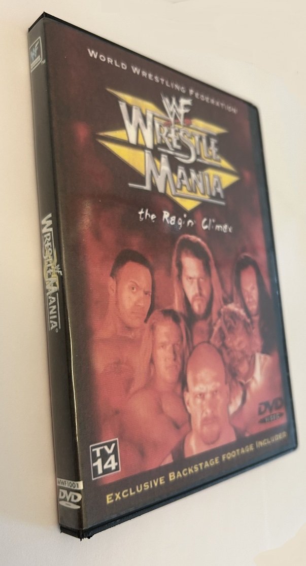 WWF WRESTLEMANIA XV DVD-R w/ Countdown Show