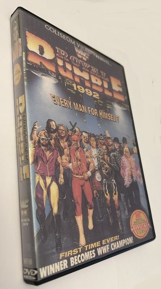 WWF ROYAL RUMBLE 1992 DVD-R w/ Countdown Show
