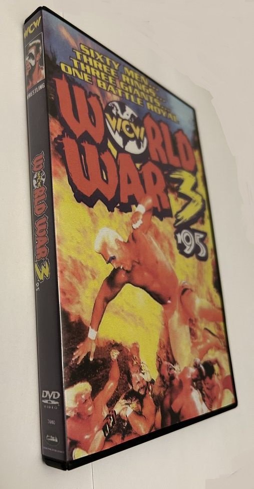 WCW WORLD WAR 3 1995 DVD-R w/ Countdown Show