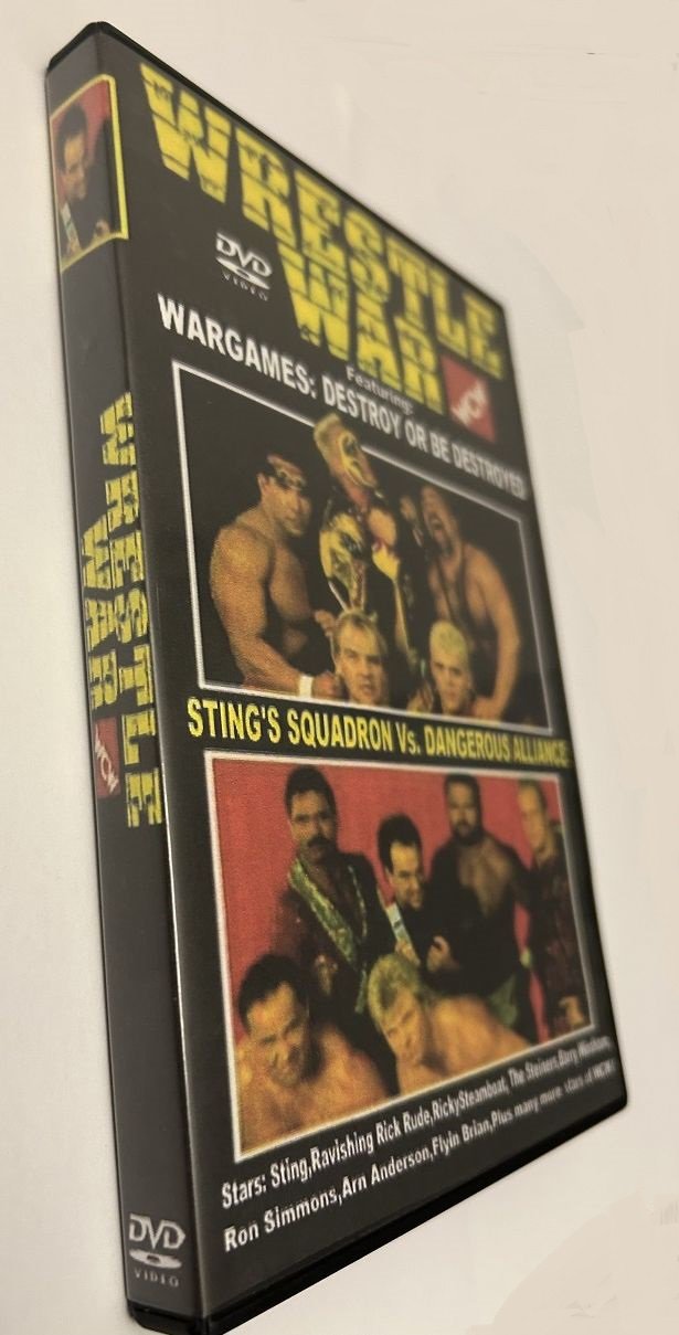 WCW WrestleWar 1992 DVD -R w/ Countdown Show