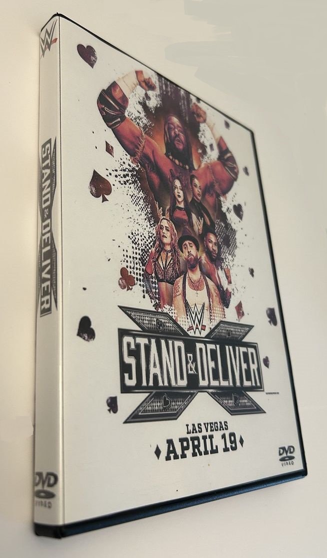 WWE NXT STAND & DELIVER 2025 w/ Case Artwork