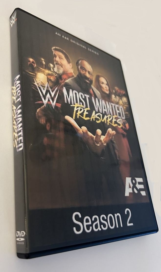 WWE's MOST WANTED TREASURES DVD-R w/ Case Artwork [Season 2]