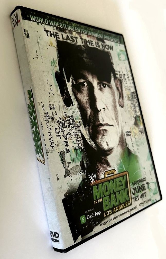 WWE MONEY IN THE BANK DVD-R 2025 w/ Case Artwork