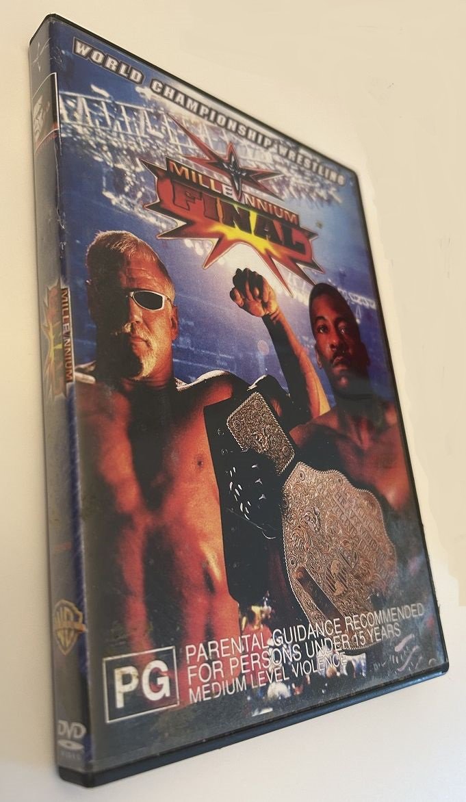 WCW MILLENNIUM FINAL 2000 DVD-R w/ Case Artwork