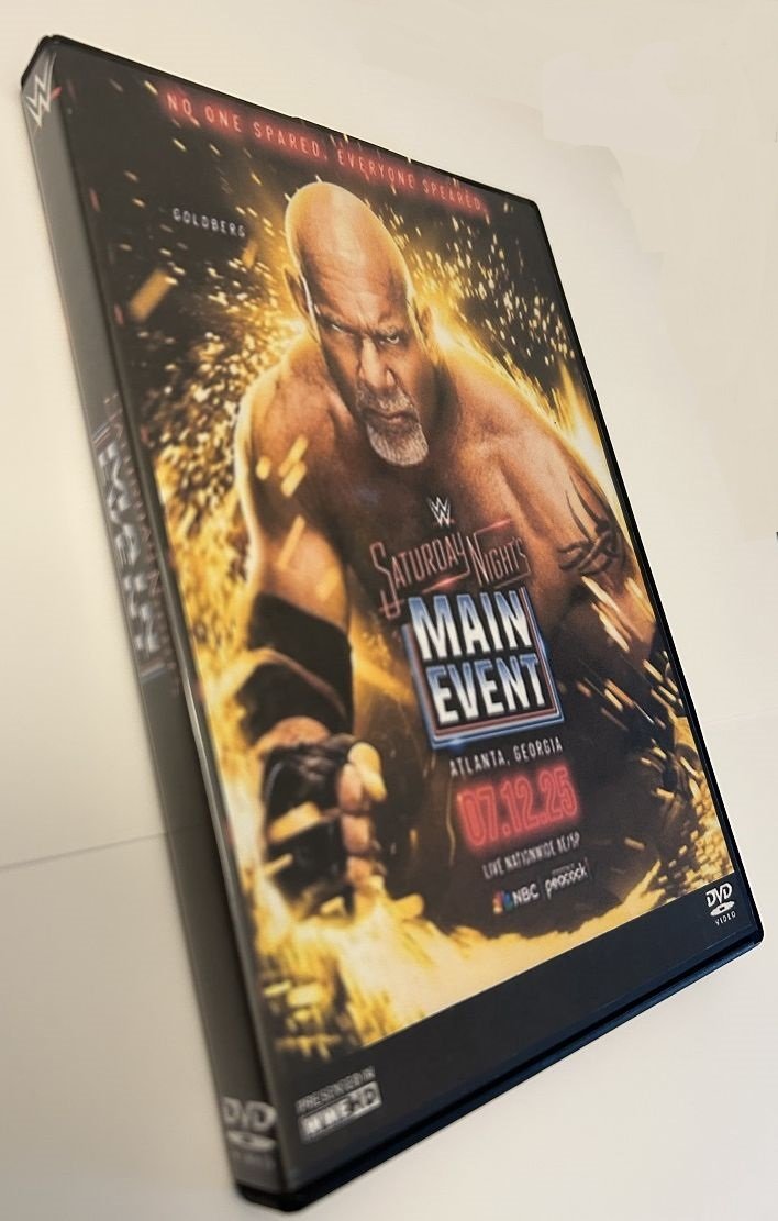WWE SATURDAY NIGHT's MAIN EVENT [JULY] 2025 DVD-R w/ Case Artwork