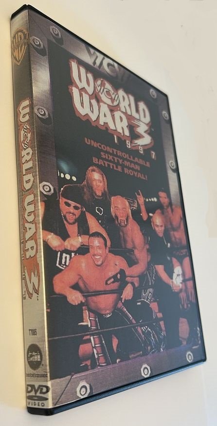 WCW WORLD WAR 3 1997 DVD-R w/ Countdown Show