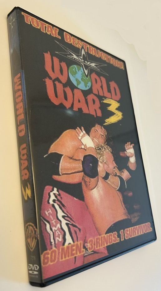 WCW WORLD WAR 3 1998 DVD-R w/ Countdown Show