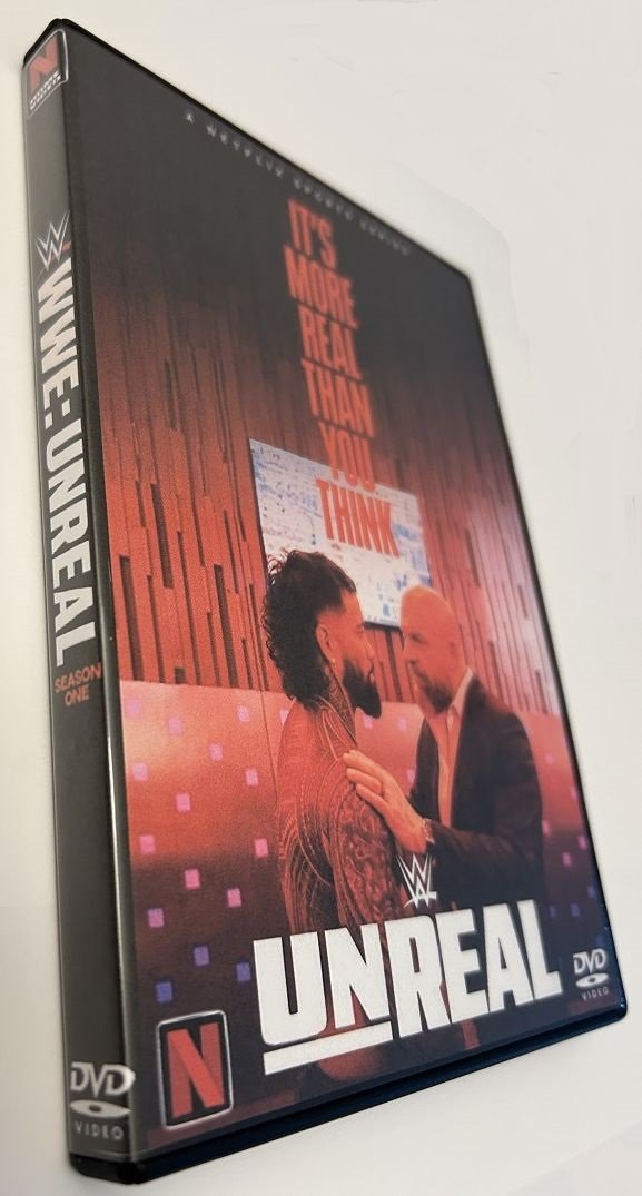 WWE UNREAL DVD-R w/ Case Artwork