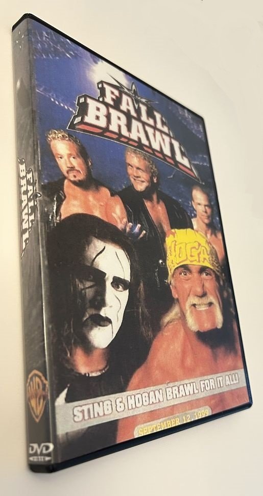 WCW FALL BRAWL 1999 DVD-R w/ Countdown Show