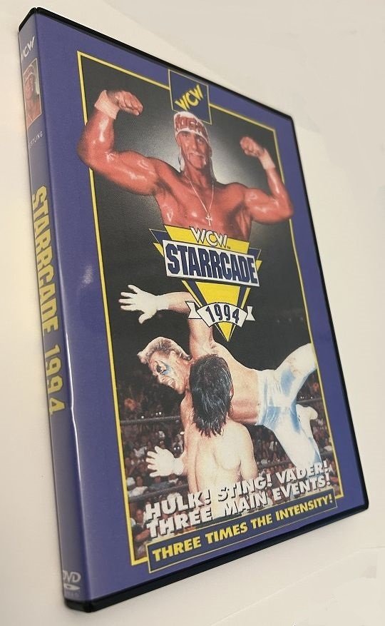 WCW STARRCADE 1994 DVD-R w/ Countdown Show